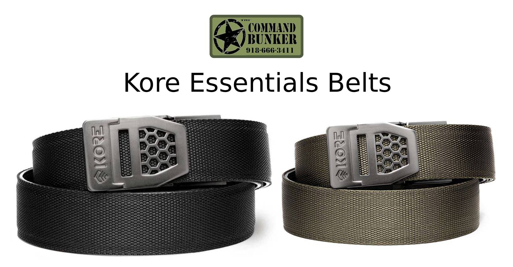 Kore Essentials Gun Belts for Concealed Carry – The Command Bunker