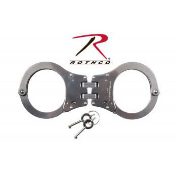 NIJ Approved Stainless Steel Hinged Handcuffs, New – The Command Bunker