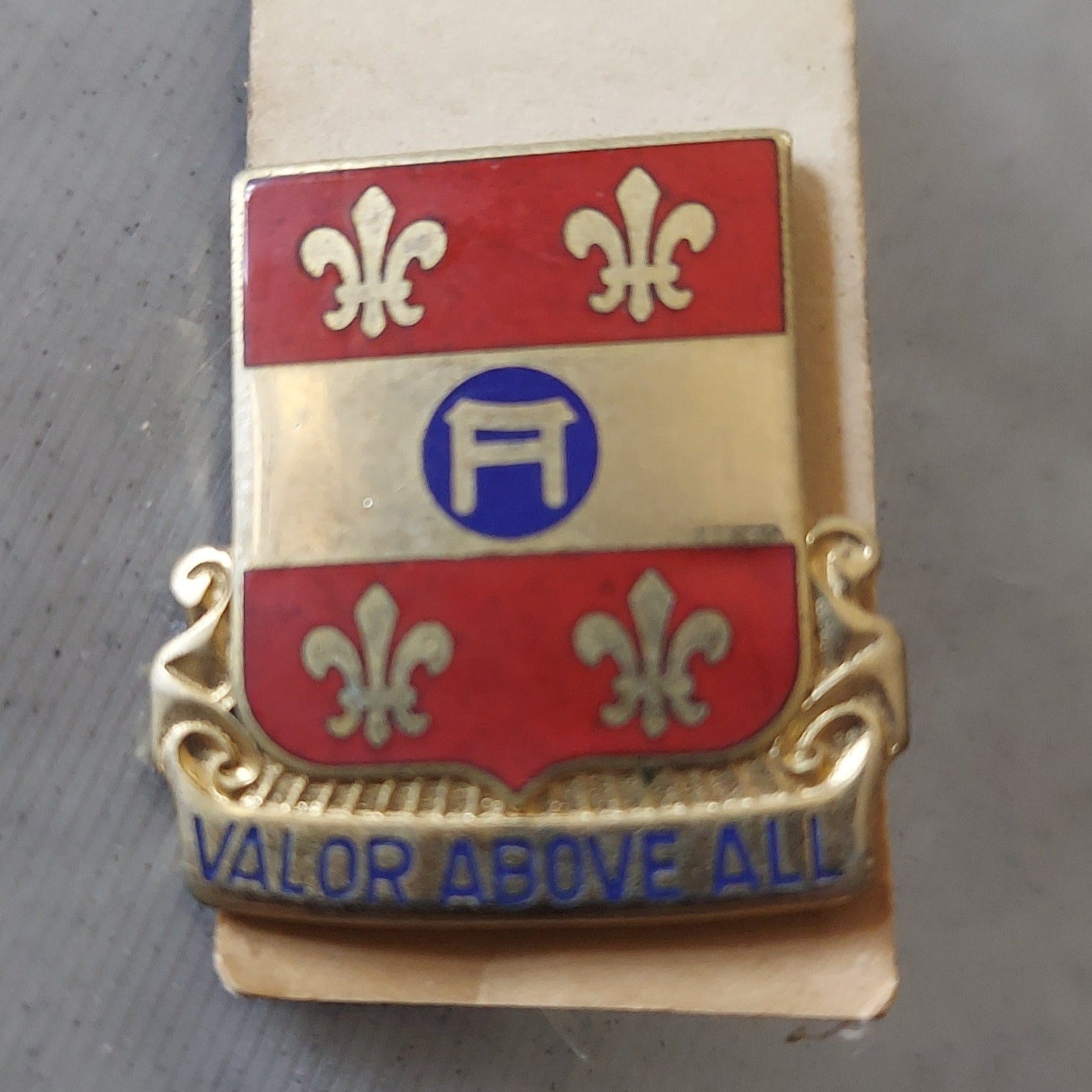 512th Field Artillery "Valor Above All" Pin – The Command Bunker