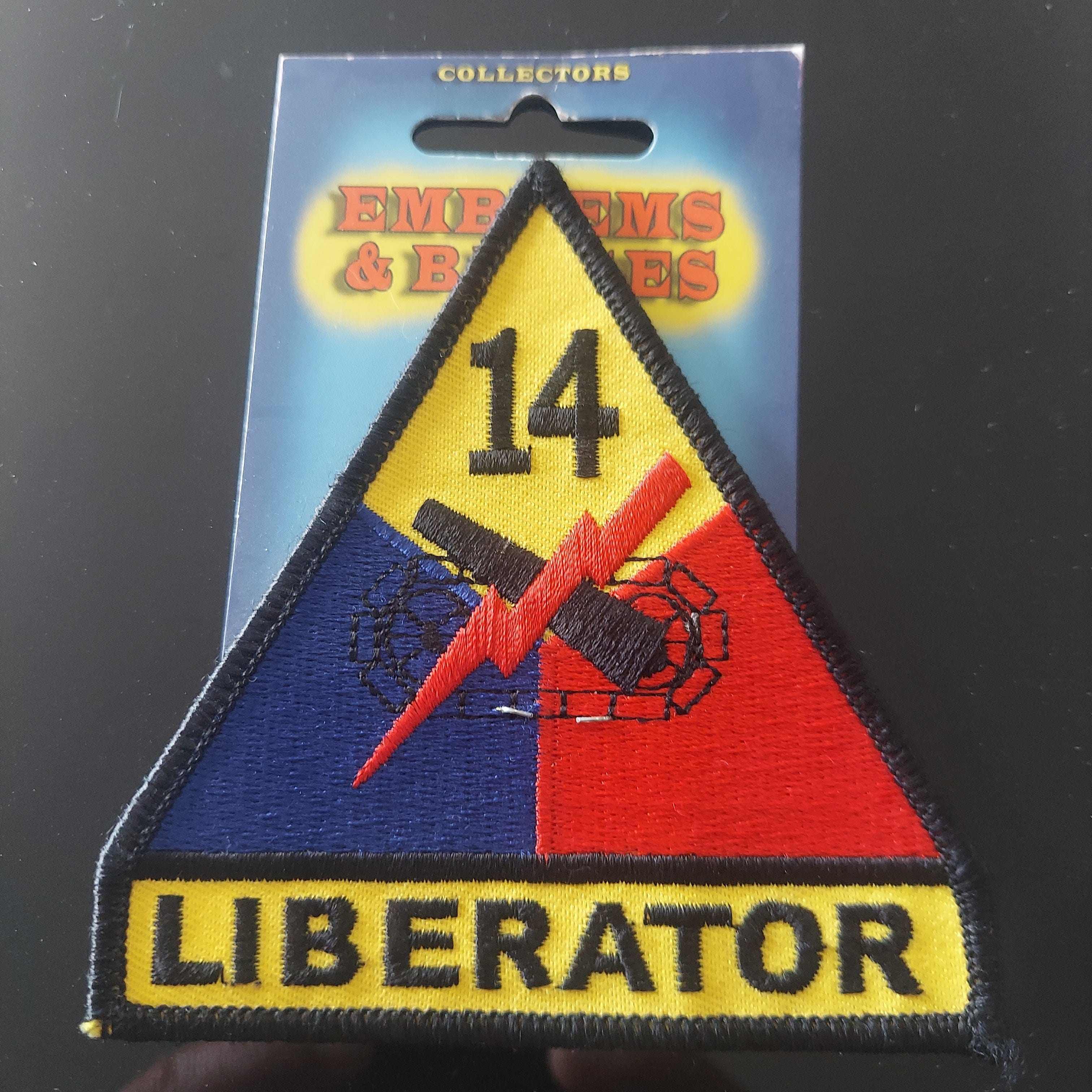 14th Armored Division Patch "LIBERATOR" Patch full vibrant colors red – The Command Bunker