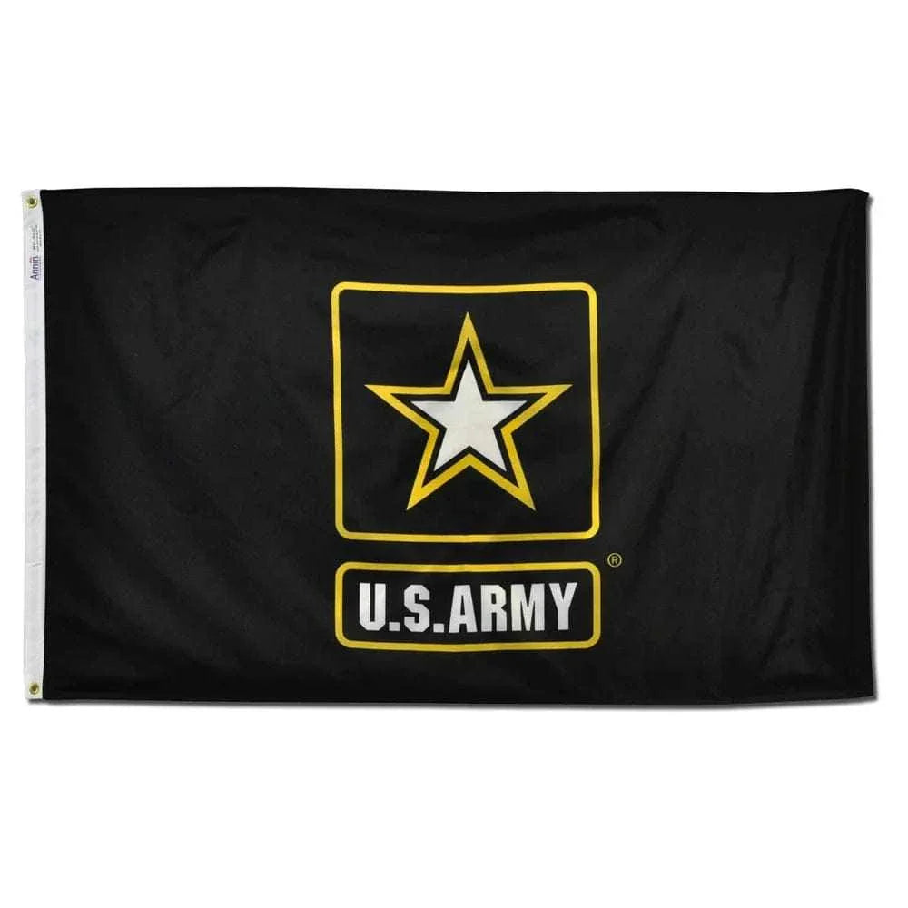3X5 Army Star Flag 3' X 5' Army Star Flag, with brass grommets in dura ...