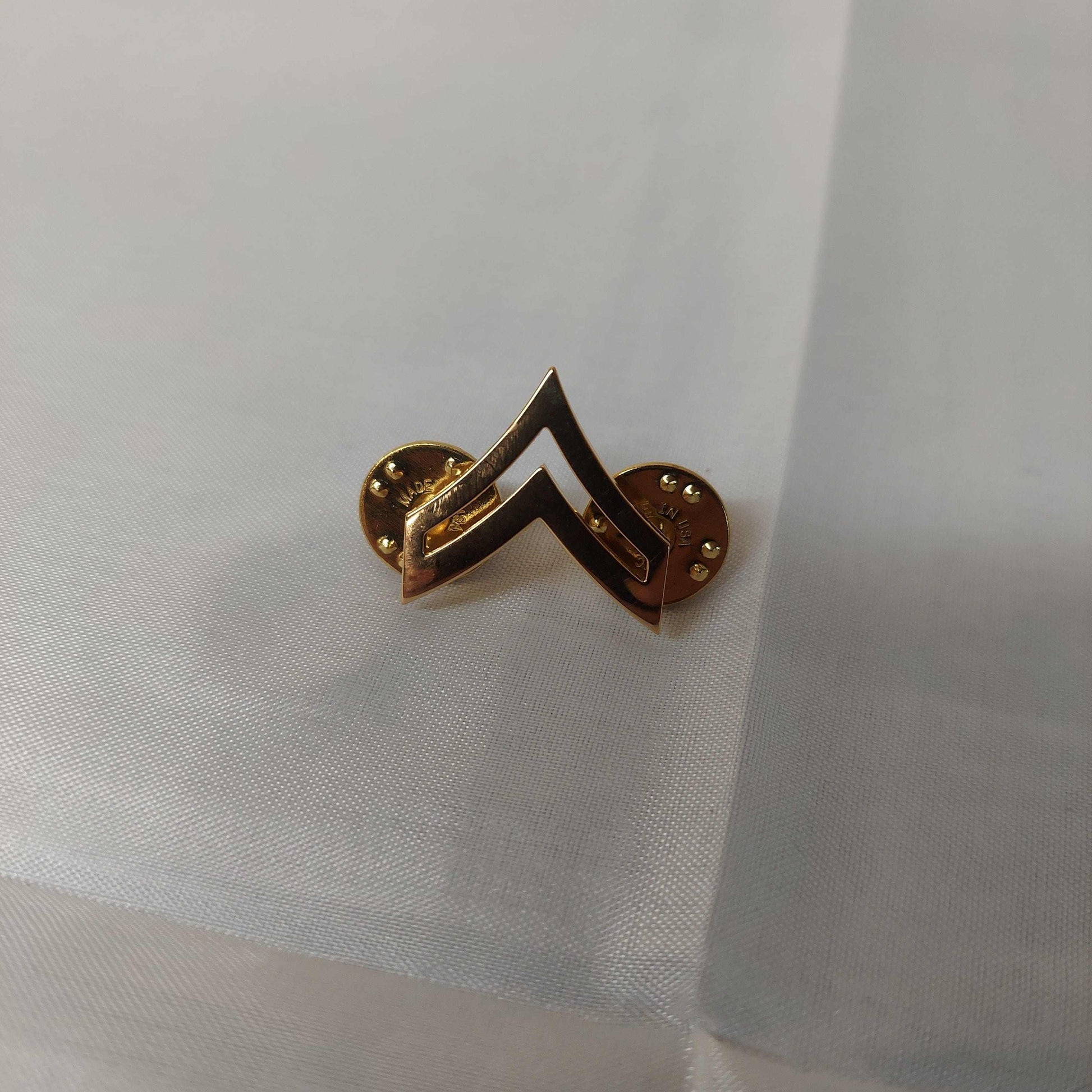 Army Corporal E4 Insignia Rank Pins – The Command Bunker