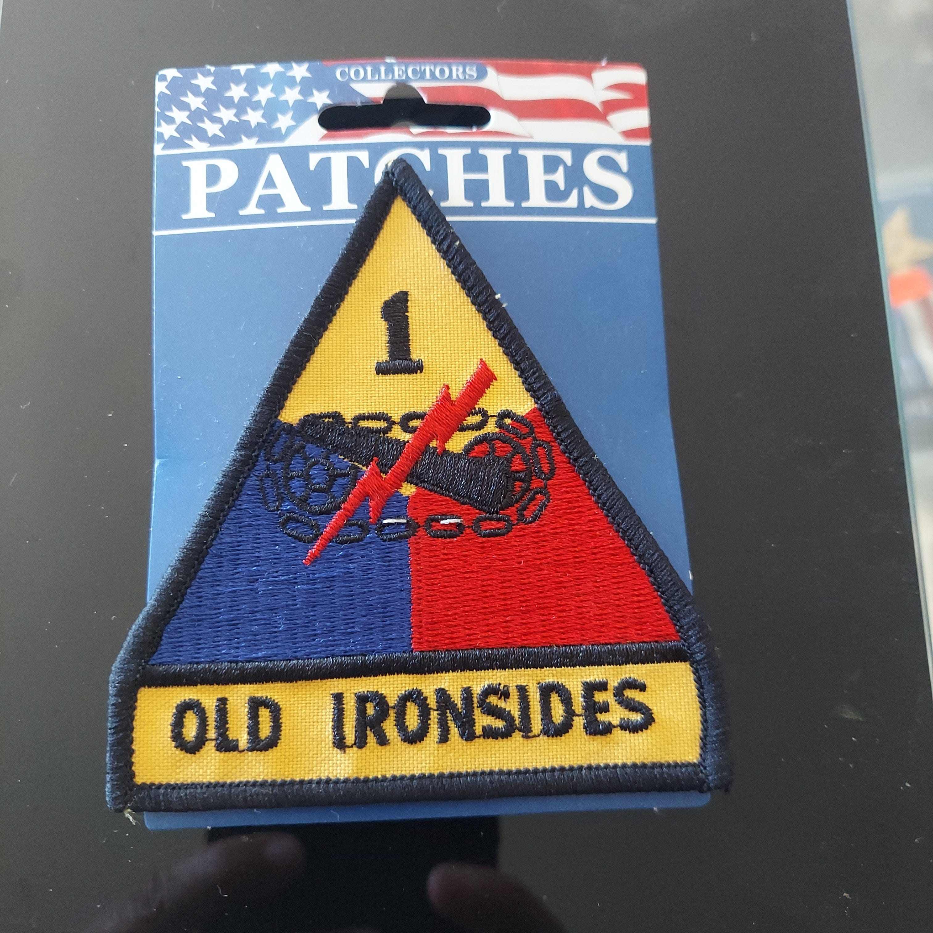 1st Armored Division Patch1st Armored Division "OLD IRONSIDES" Patch i ...