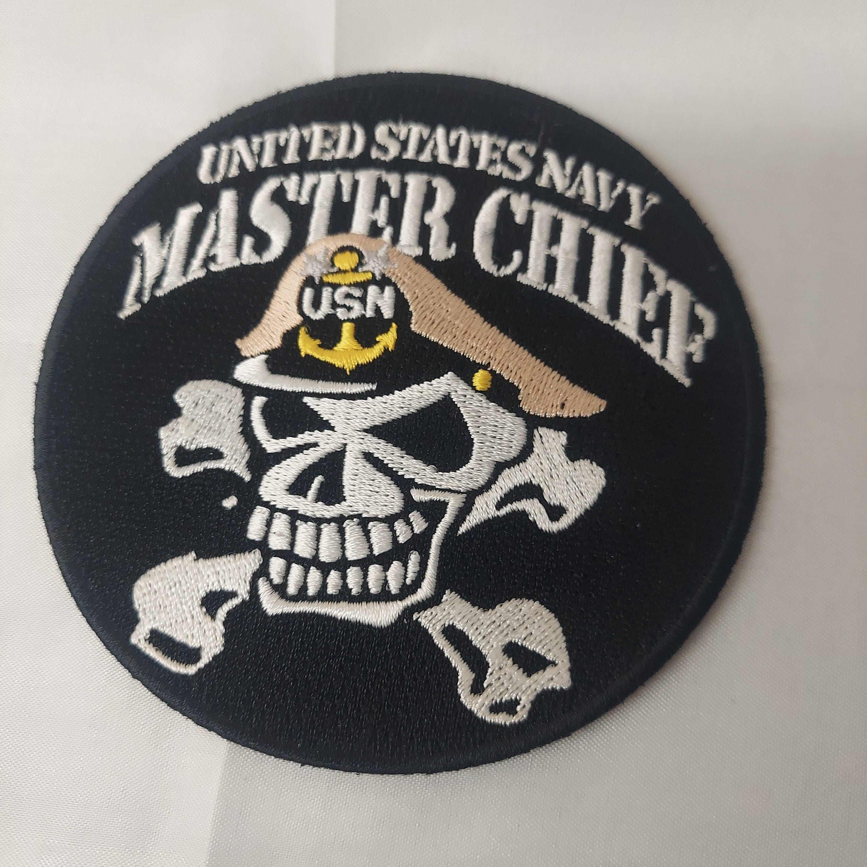 Navy Master Chief Jacket PatchUnited States Navy Master Chief Patch is ...