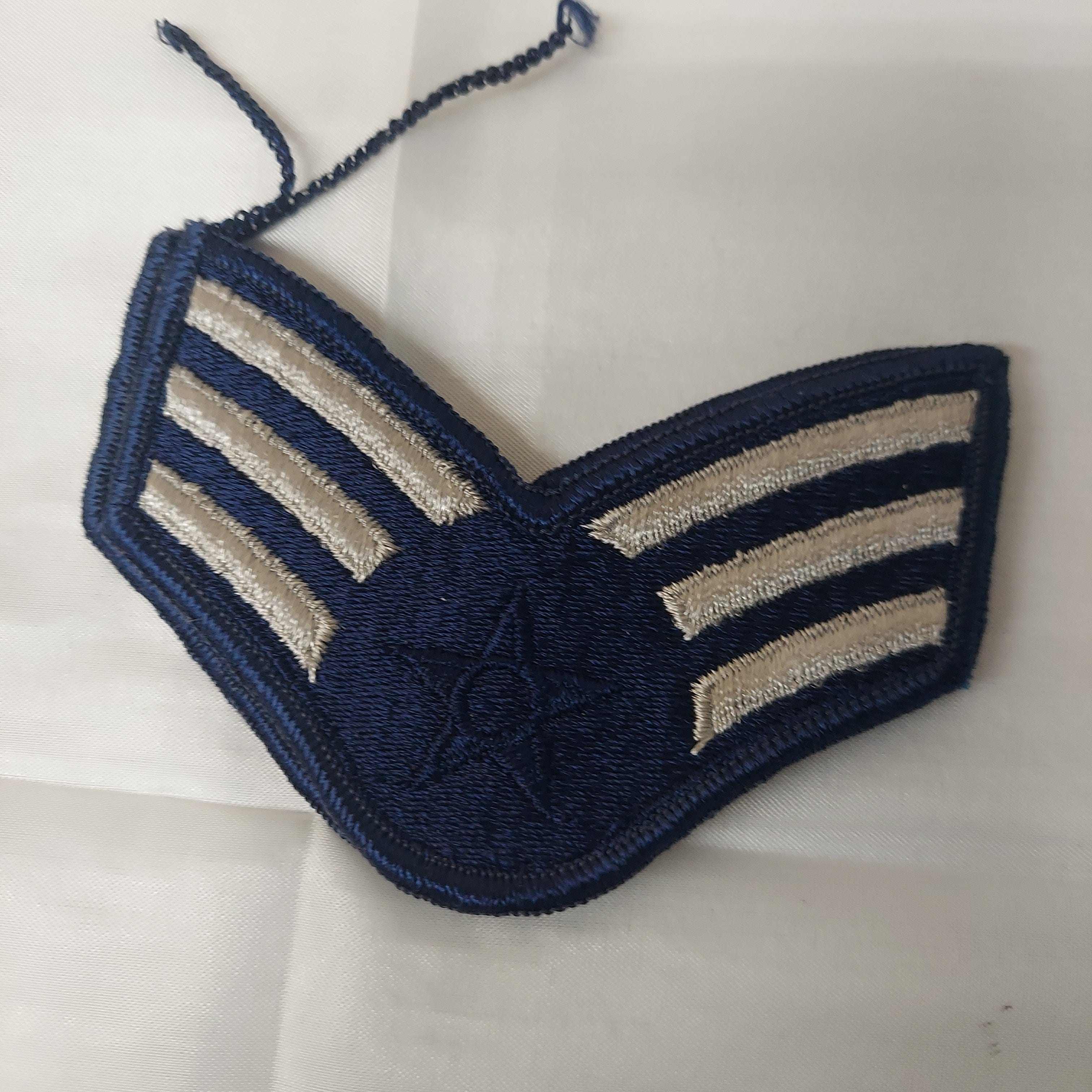 favorite jacket USAF Senior Airman E4 Rank Insignia Patch Set addition ...