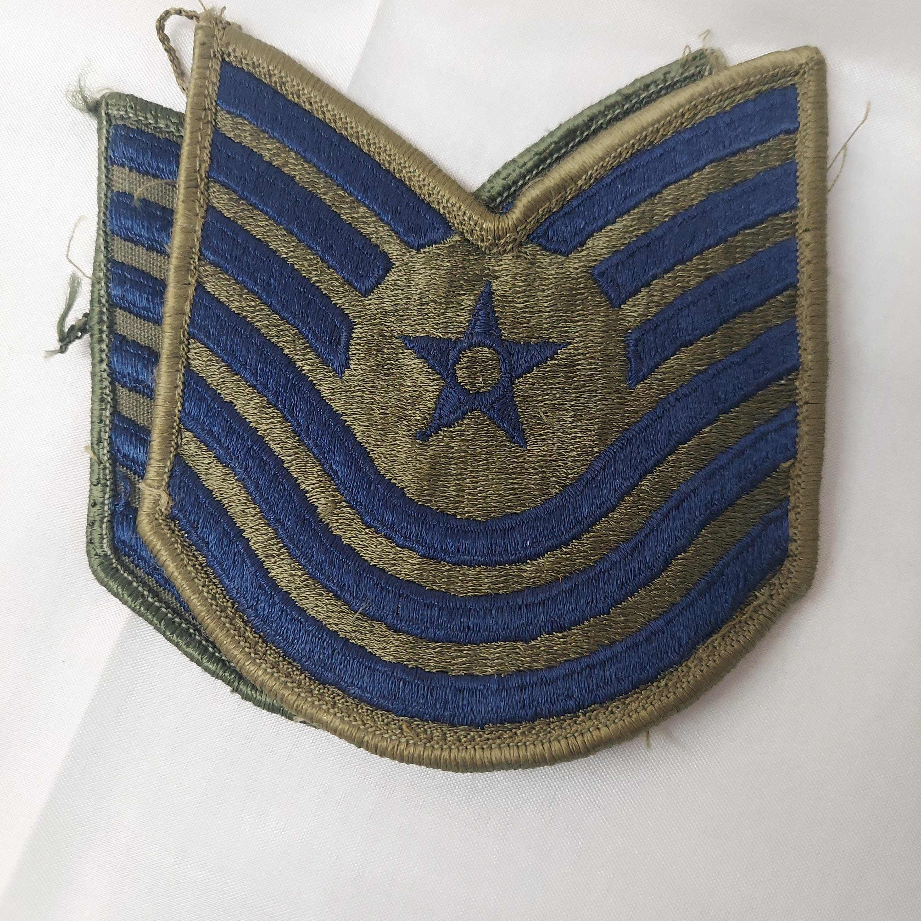 color options greenblue USAF Tech Technical Sargent Rank Insignia Path ...